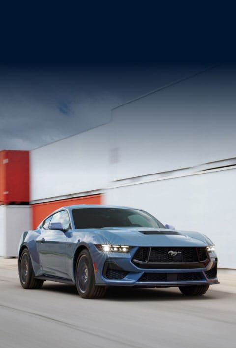Mustang Azul Claro
